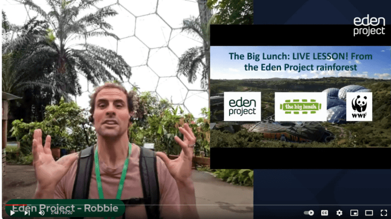Live lesson from the rainforest with Eden Project and WWF-UK - Eden ...